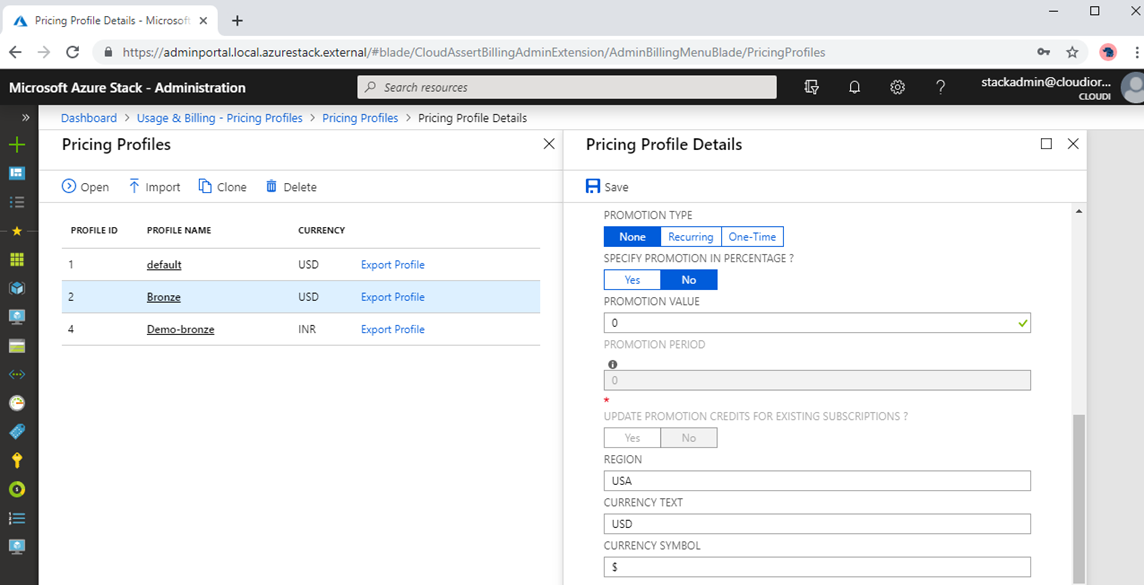 Microsoft Azure Stack Billing 2019 Newsletter