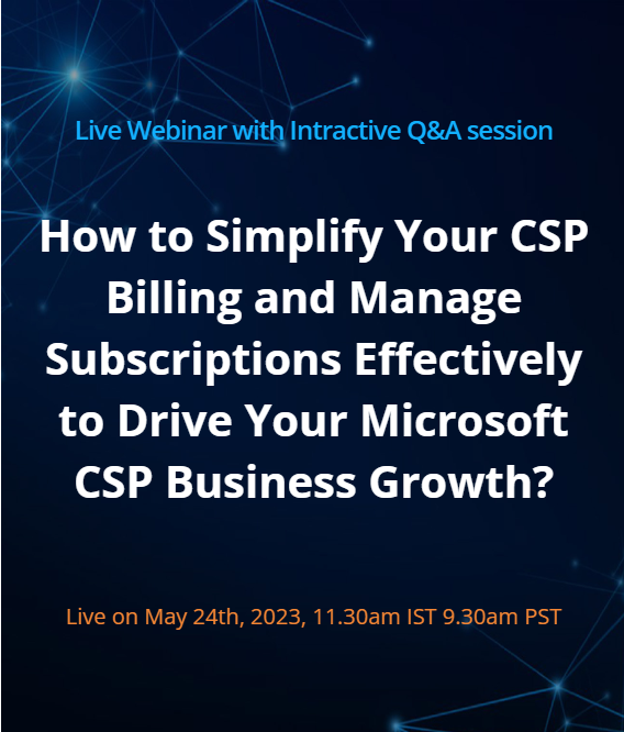 On demand webinar: How to Simplify Your CSP Billing and Manage ...