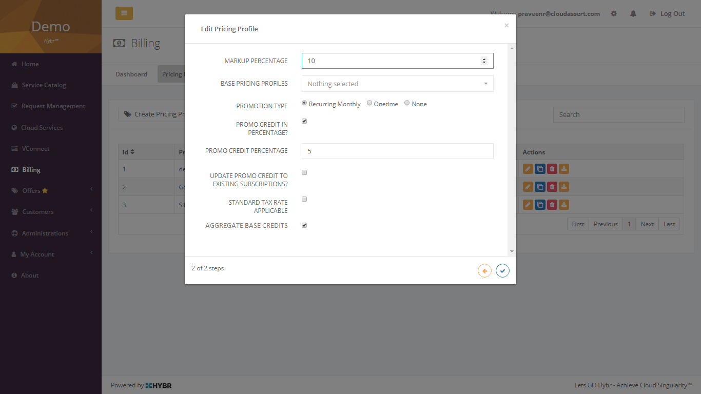 How to offer promotional credits to your tenants based on the pricing ...